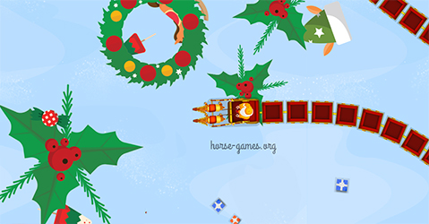 Christmas Trains - Amazing Free Horse Game
