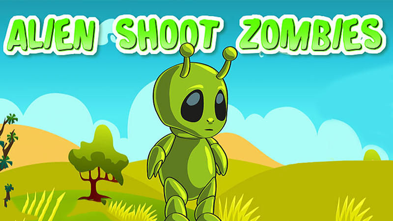Alien Shoot Zombies - Amazing Kids Game