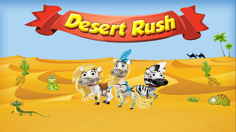 Desert Rush - Incredible Horse Game on horse-games.org