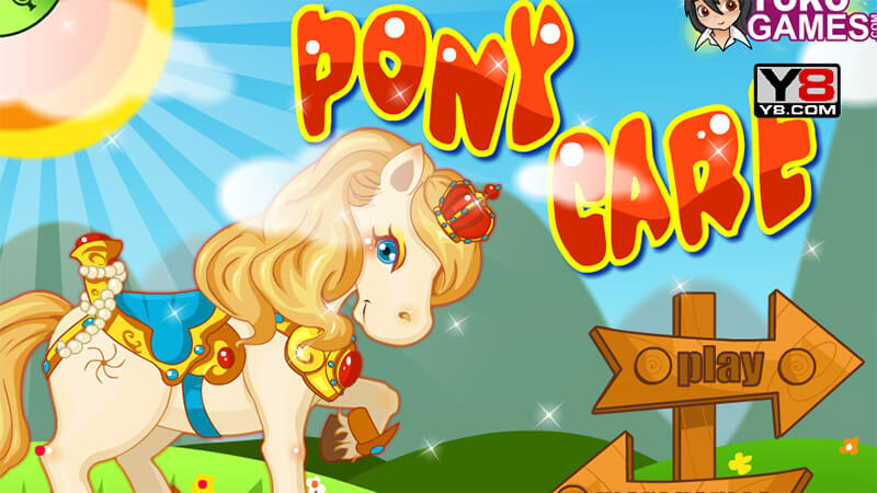 Pony Care | Pony Games | horse-games.org