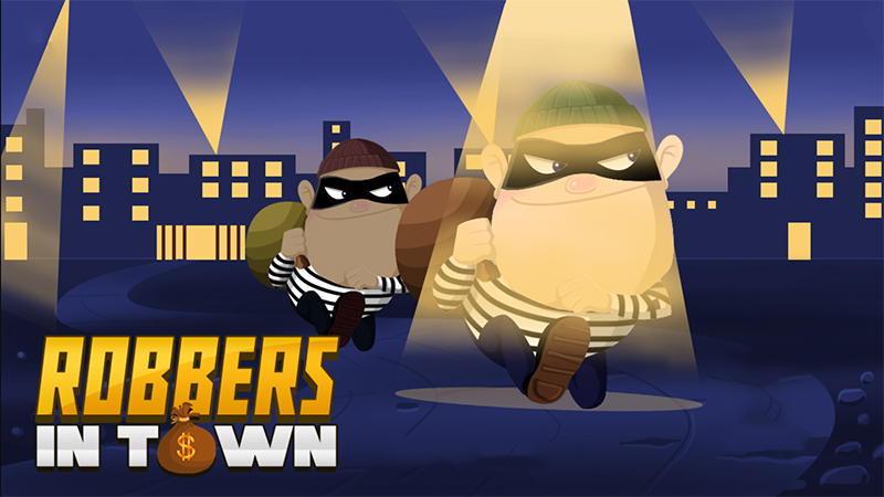 Robbers in Town - Amazing Robbery Game